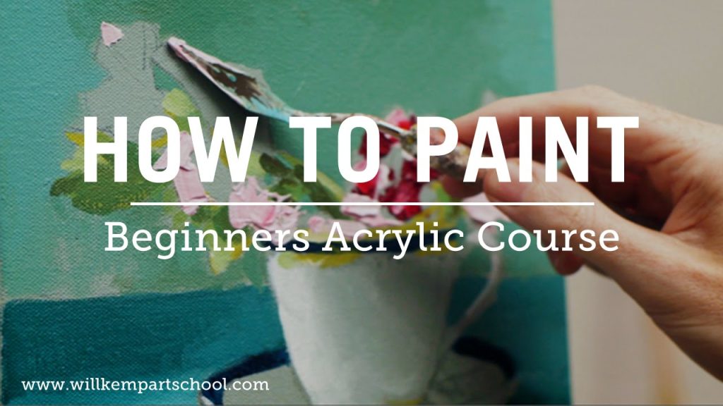 How to Start Acrylic Painting: A Beginner's Ultimate Guide - Painting ...